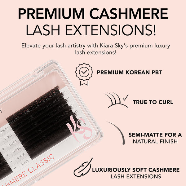 Cashmere Classic | Eyelash Extensions | Kiara Sky
