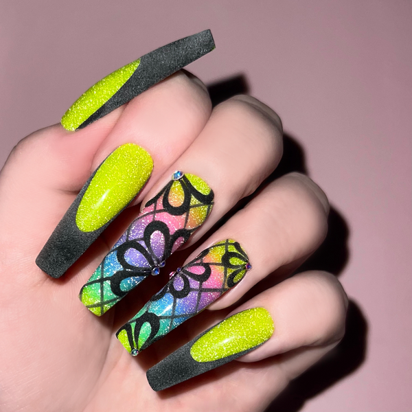 Lightning | DiamondFX Glitter Gel Polish | Kiara Sky