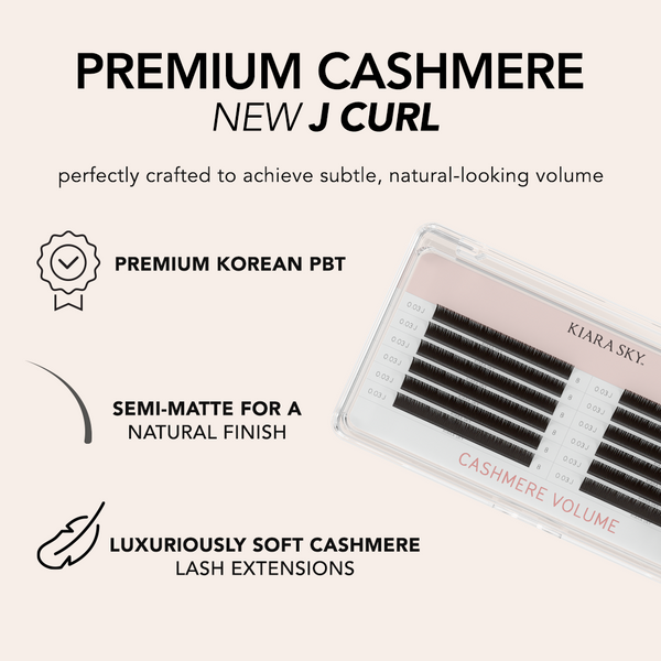 Cashmere Volume | Eyelash Extensions | Kiara Sky