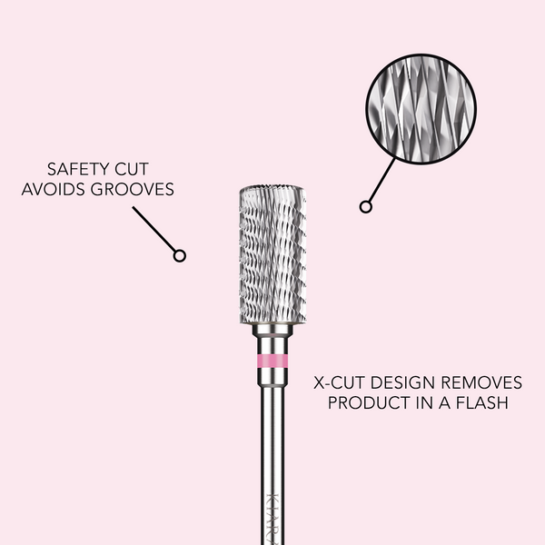 Safety Removal Bit - Medium | Non Coated Nail Drill Bit | Kiara Sky