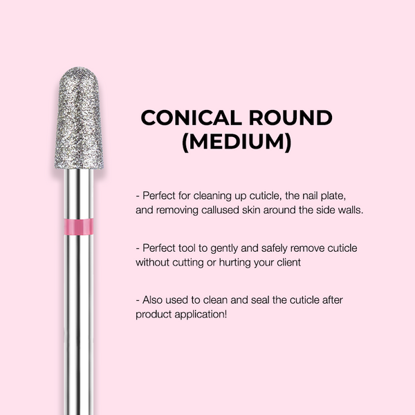 Conical Round Medium | Kiara Sky Professional Nails