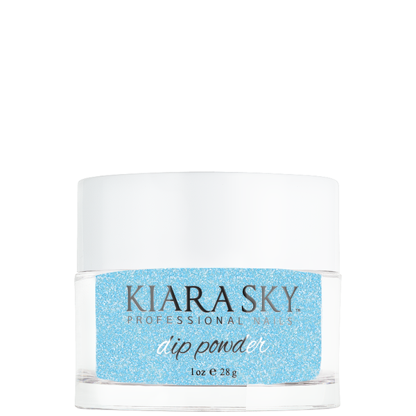 Serene Sky | Blue Matte Glitter Dip Powder| Kiara Sky